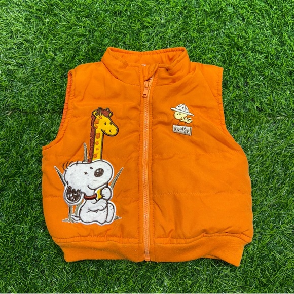 Peanuts | Jackets & Coats | Snoopy Y2k Baby Puffer Vest | Poshmark